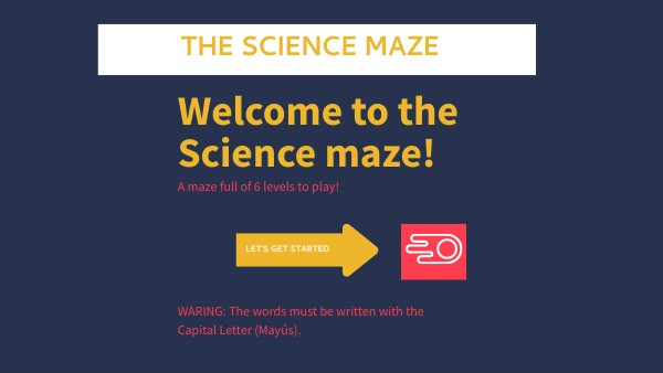SCIENCE MAZE