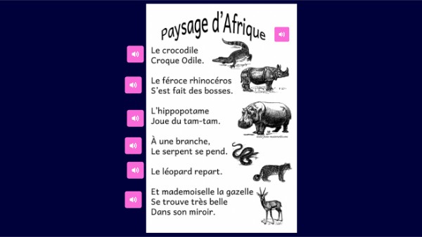 Paysage d'Afrique