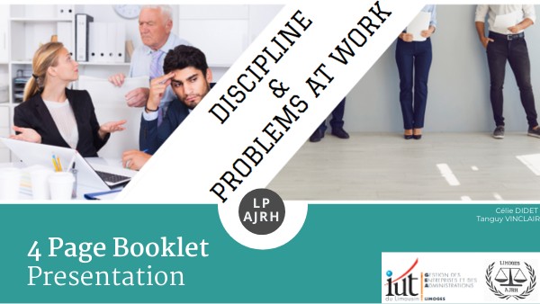 Discipline & problems at work | Genially