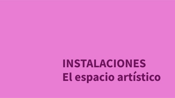 Instalaciones | Genially