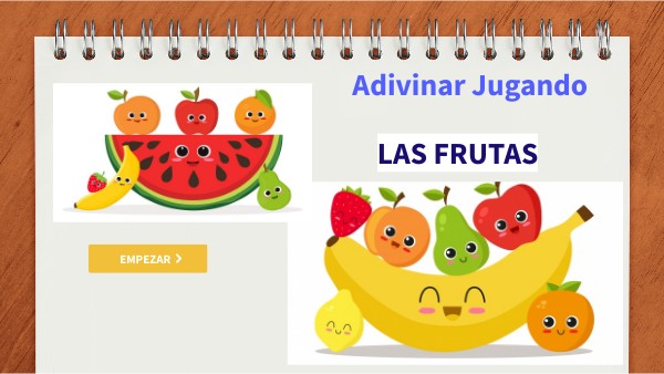 ADIVINANZAS DE LAS FRUTAS