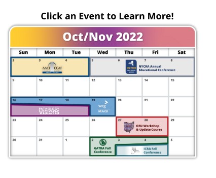 Oct/Nov Calendar of Events