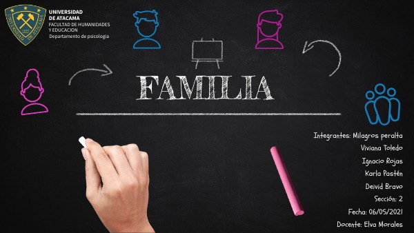 PRESENTACIÓN DE FAMILIA