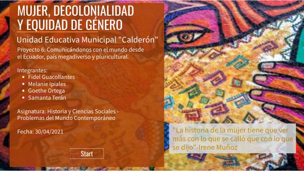 Historia Proyecto 6 | Genially