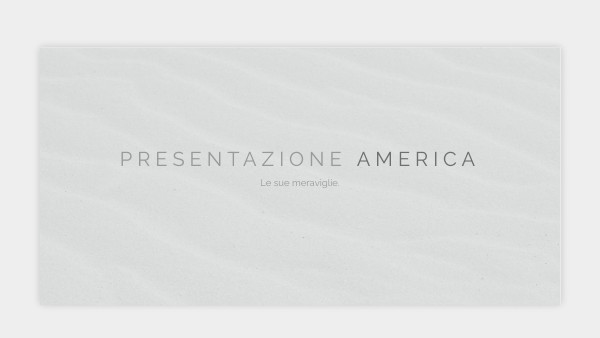 PRESENTAZIONE AMERICA | Genially