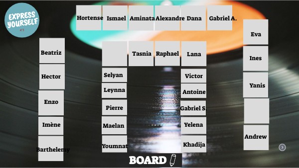 EXPRESS YOURSELF - SQ3