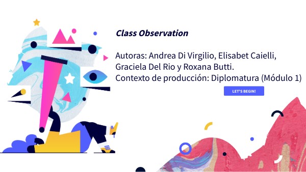 Class Observation | Genially