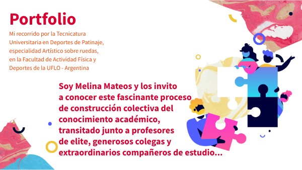 PORTFOLIO de MELINA MATEOS | Genially