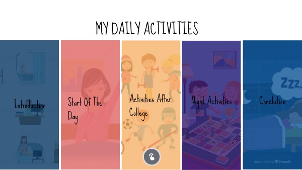 MY DAILY ACTIVITIES | Genially