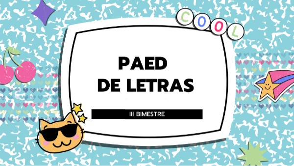 PAED DE LETRAS | Genially