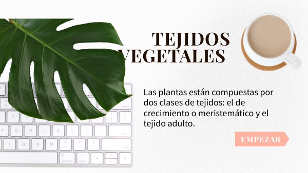 PRESENTACIÓN TEJIDOS VEGETALES | Genially