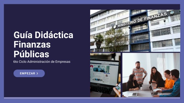 Guía Finanzas Públicas