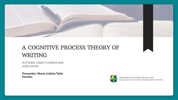 Cognitive writing - F&H