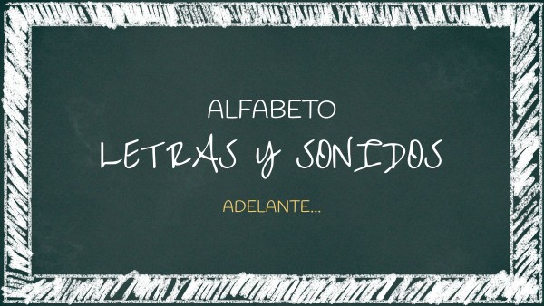 Alfabeto: Algunas letras | Genially