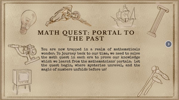 MATHEMATICIAN QUEST | Genially