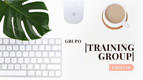 Training·Group | Genially