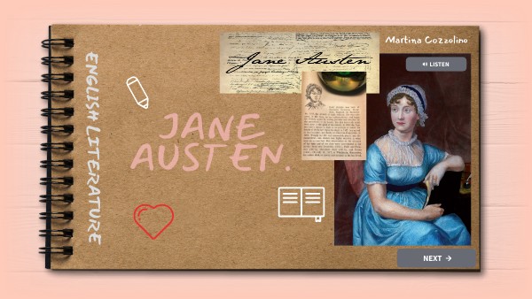 JANE AUSTEN | Genially