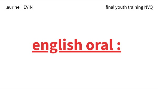 oral stage 1