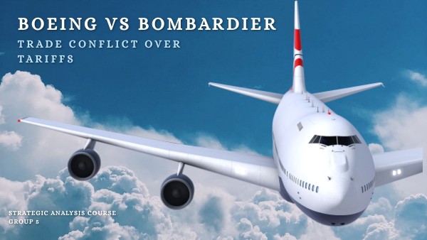 Boeing vs Bombardier | Genially