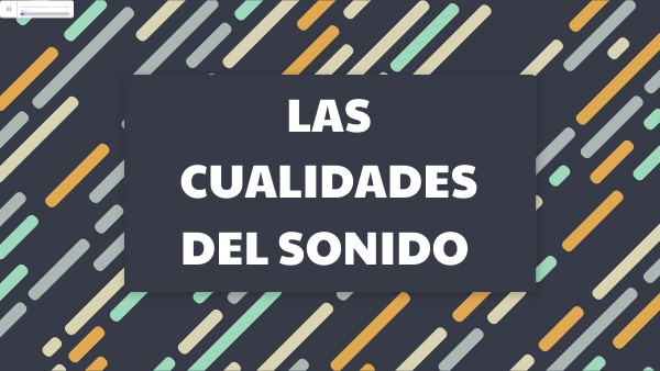 CUALIDADES DEL SONIDO | Genially