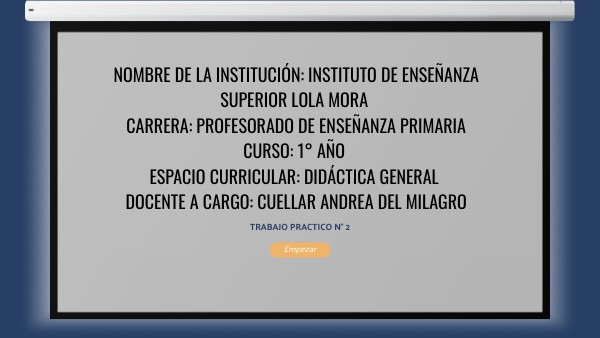 CAMPERO PEP DIDÁCTICA GENERAL EJE II TP 2