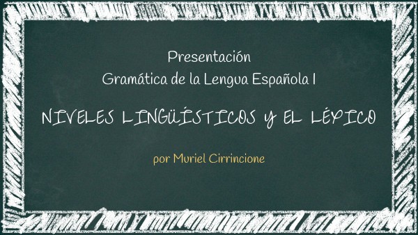 PRESENTACIÓN GRAMÁTICA M3