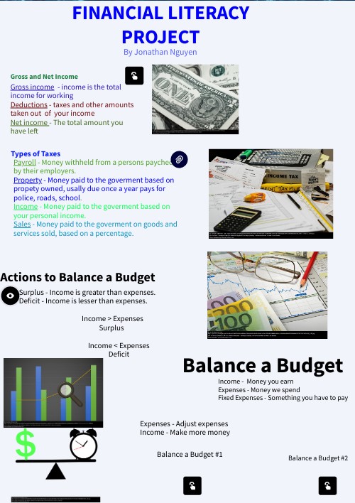 Financial Literacy Project