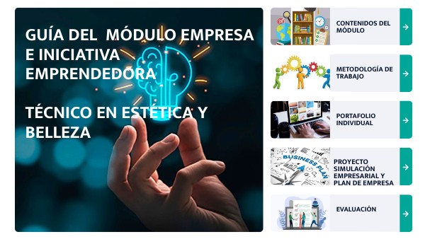 PRESENTACIÓN MÓDULO EIE TÉCNICO ESTÉTICA Y BELLEZA