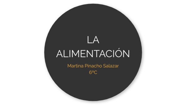 Alimentación | Genially
