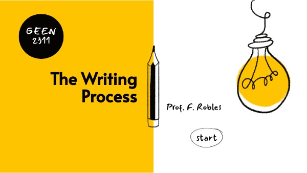 The Writing Process