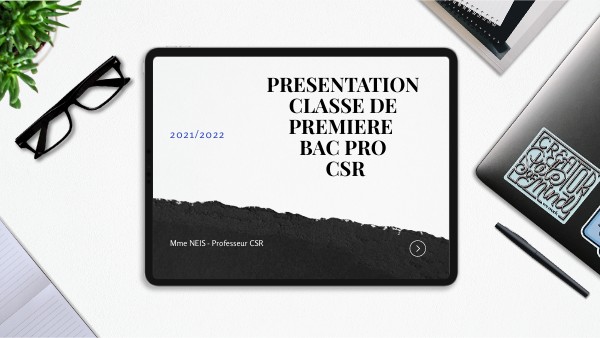 PRESENTATION RENTREE 1BAC PRO | Genially