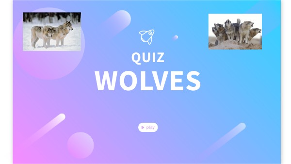 WOLF QUIZ | Genially