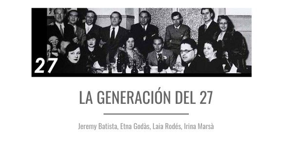 La generación del 27