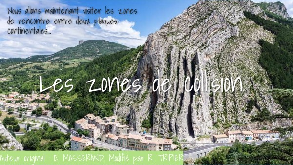 1ère spé SVT - les zones de collision | Genially