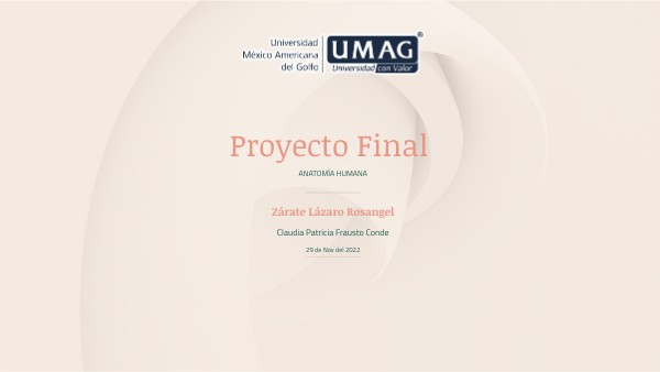 PROYECTO FINAL- Anatomía | Genially
