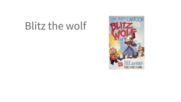 BLITZ THE WOLF