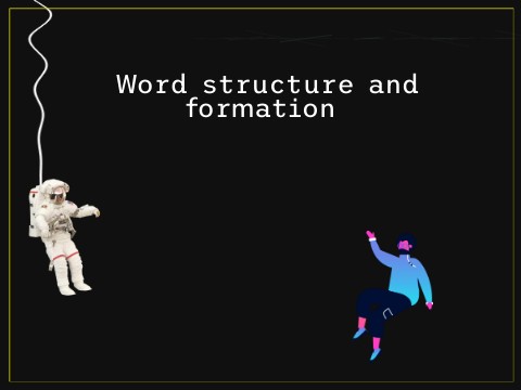 word formation | Genially