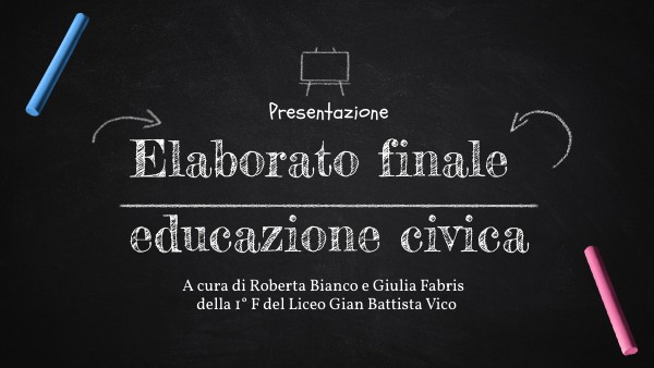 presentazione ed.civica | Genially