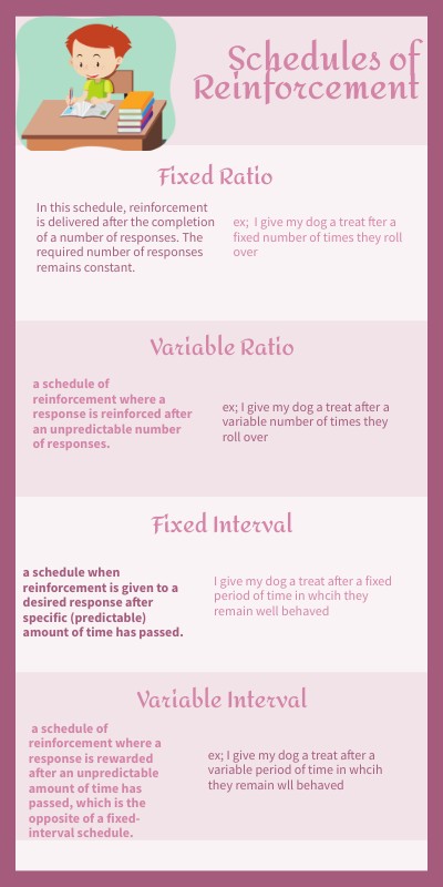 Schedules of Reinforcement