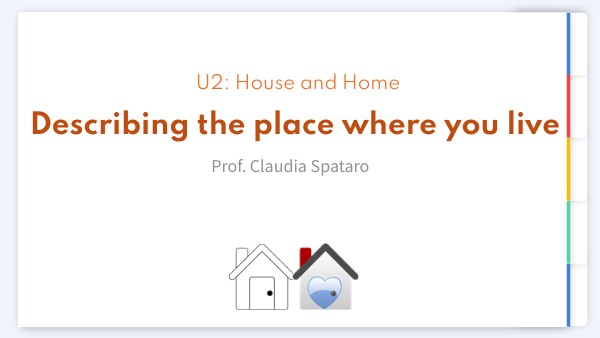 Week 2: Describing your house | Genially