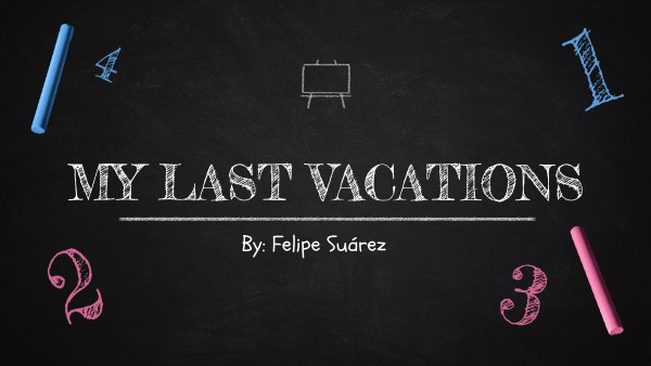 Vacations | Genially