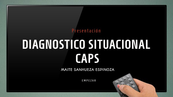 DIAGNOSTICO SITUACIONAL CAPS | Genially