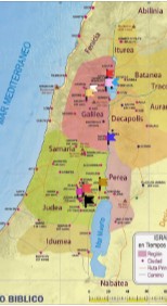 Mapa Tierra Santa | Genially