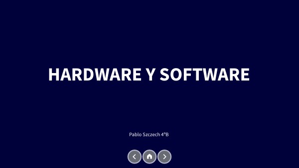 HARDWARE SOFTWARE