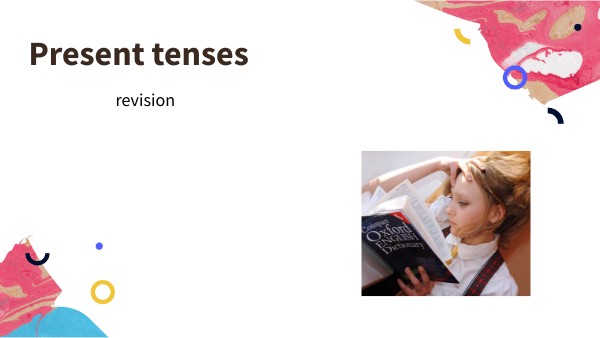 Present tenses - exercises | Genially