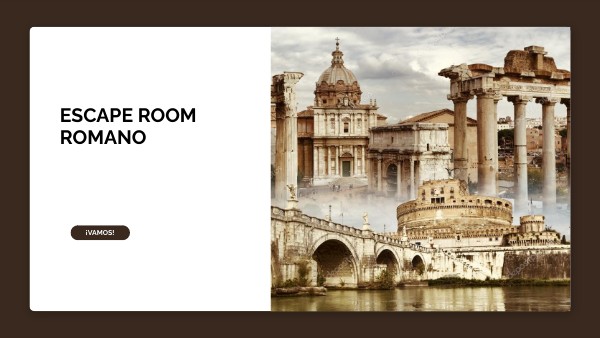 ESCAPE ROOM ROMANO | Genially