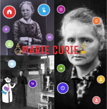 Interactive Image of Marie Curie | Genially