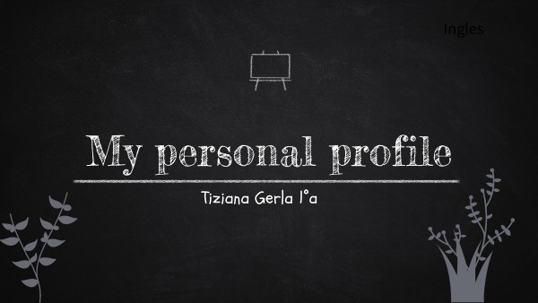 Personal presentation | Genially
