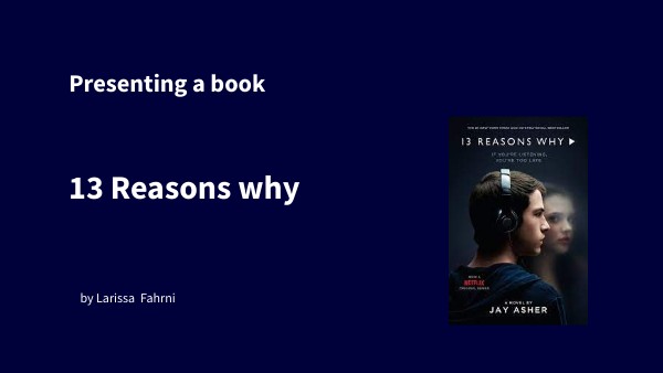 13 Reasons Why | Genially