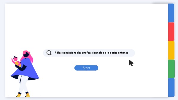 CAP AEPE - EP1 - M3 - Roles et missions des professionnels | Genially
